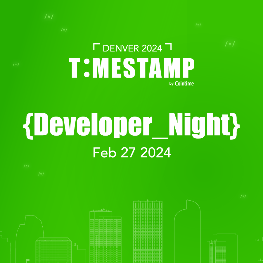 TIMESTAMP DENVER Developer Night 2024